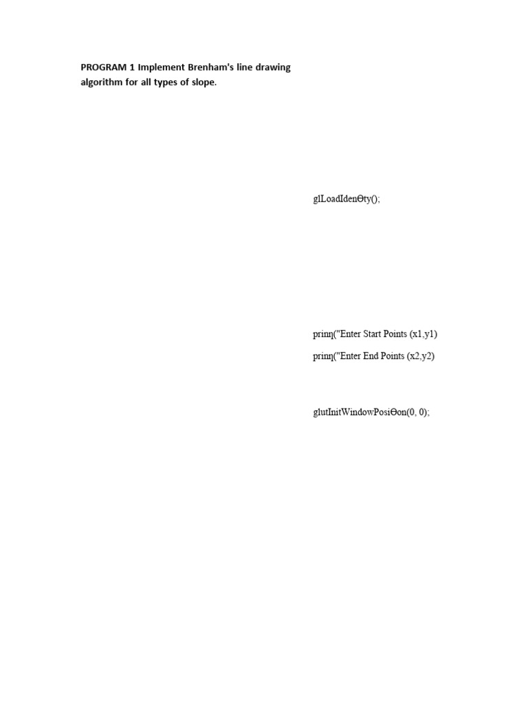Computer Graphic Manual | PDF