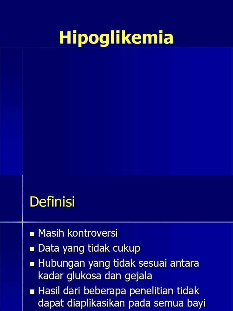 hipoglikemia | PDF
