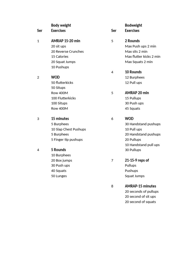 Functional Training | PDF