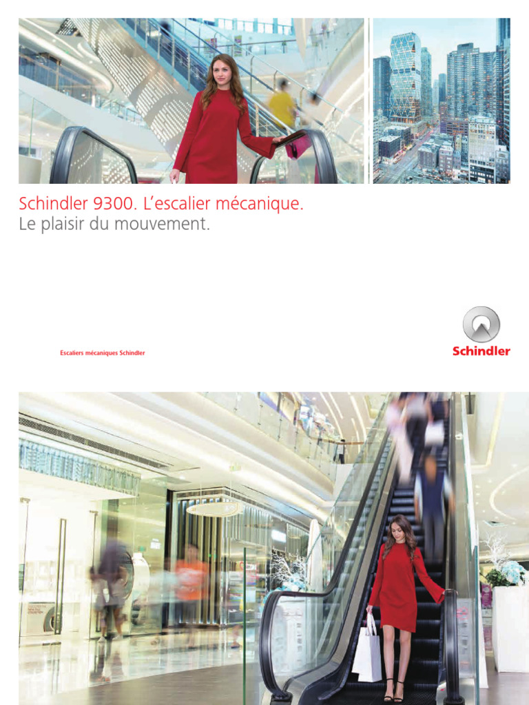Schindler 9300 Escalier Mecanique | PDF