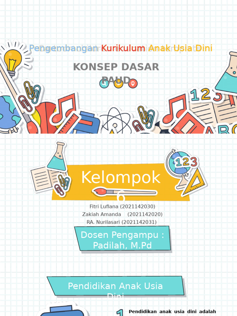 Pengembangan Kurikulum PAUD | PDF