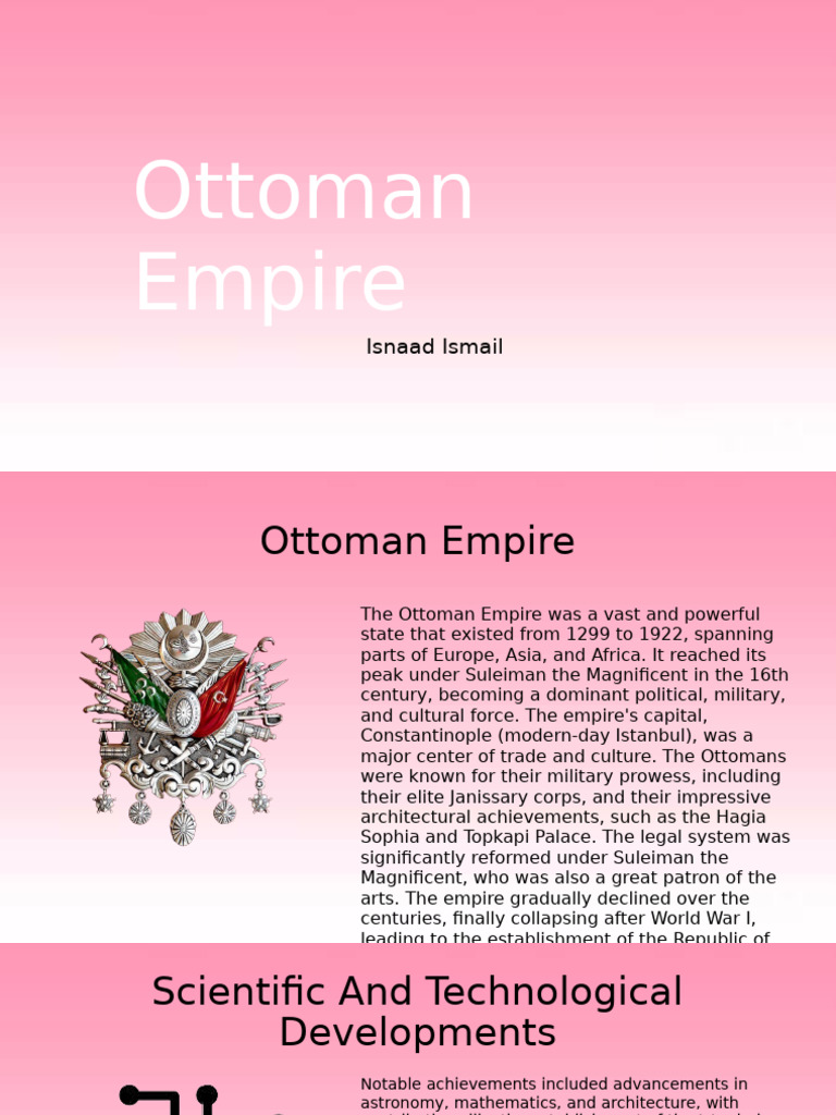 Ottoman Empire History Powerpoint | PDF