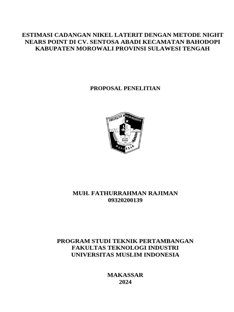 PROPOSAL | PDF
