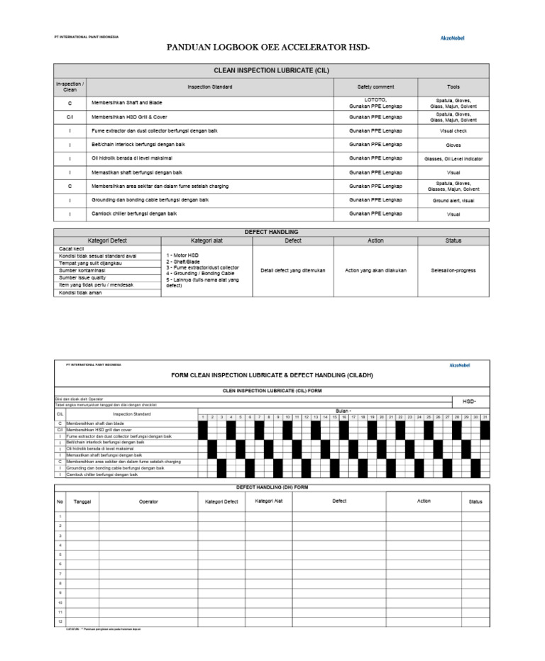 CIL OEE HSD-2&8 | PDF