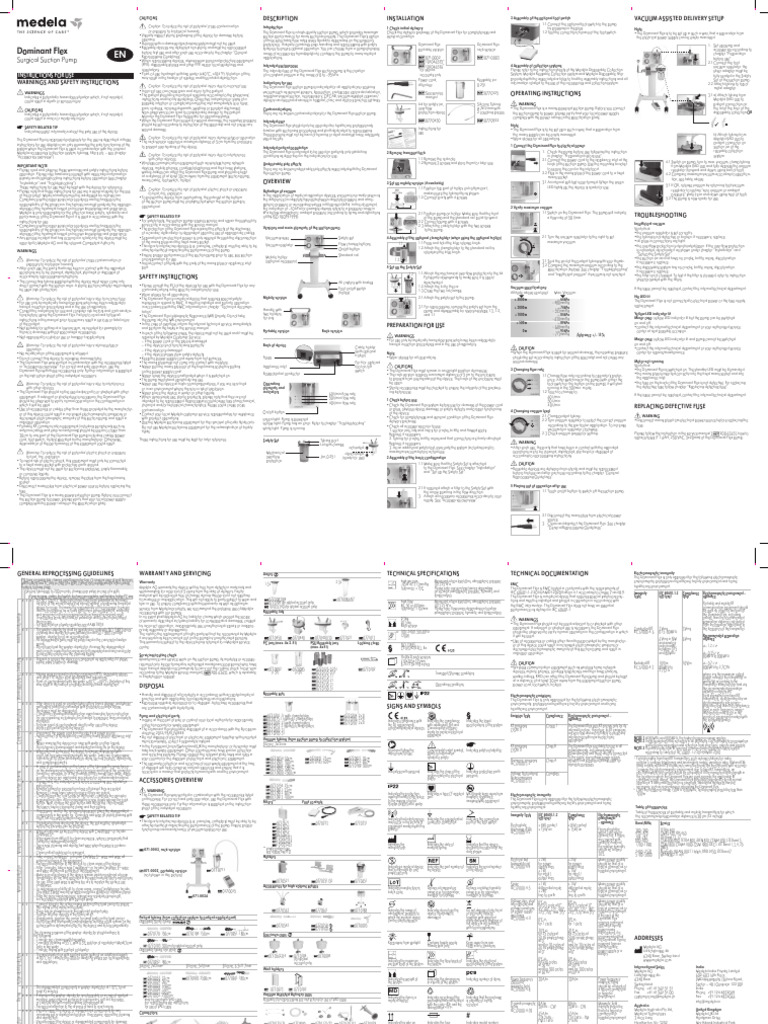 Intructions For Use Dominant Flex PDF | PDF
