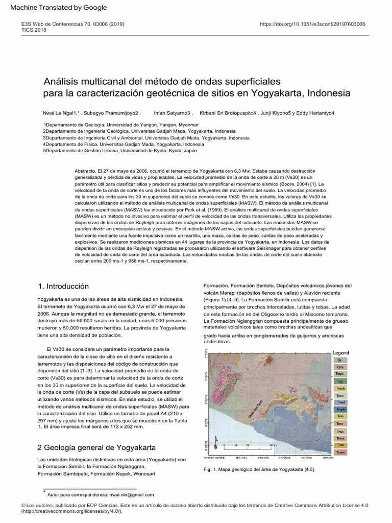 Masw Datos | PDF | Olas | Frecuencia
