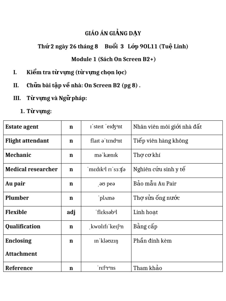 Module 1 (Bu I 1) | PDF