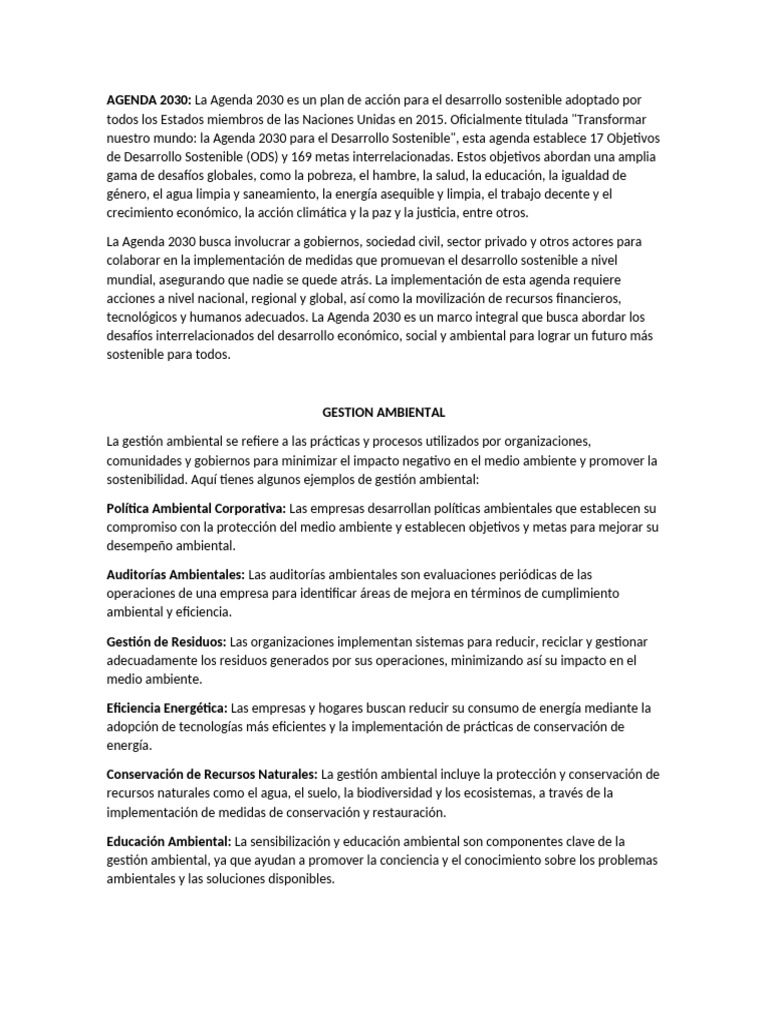 Agenda 2030 | PDF