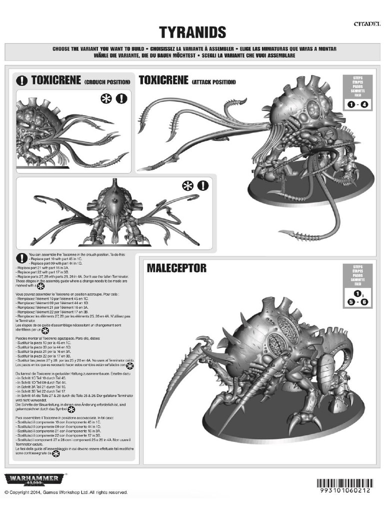 Tyranids Toxicrene Maleceptor | PDF