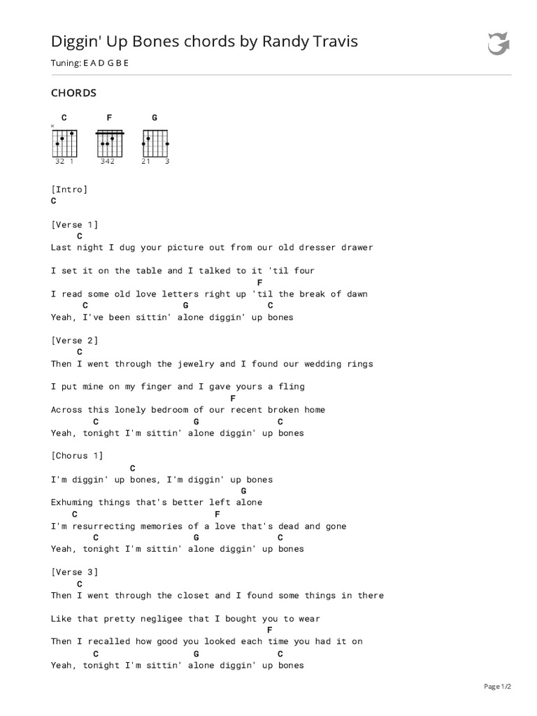 Diggin' Up Bones | PDF