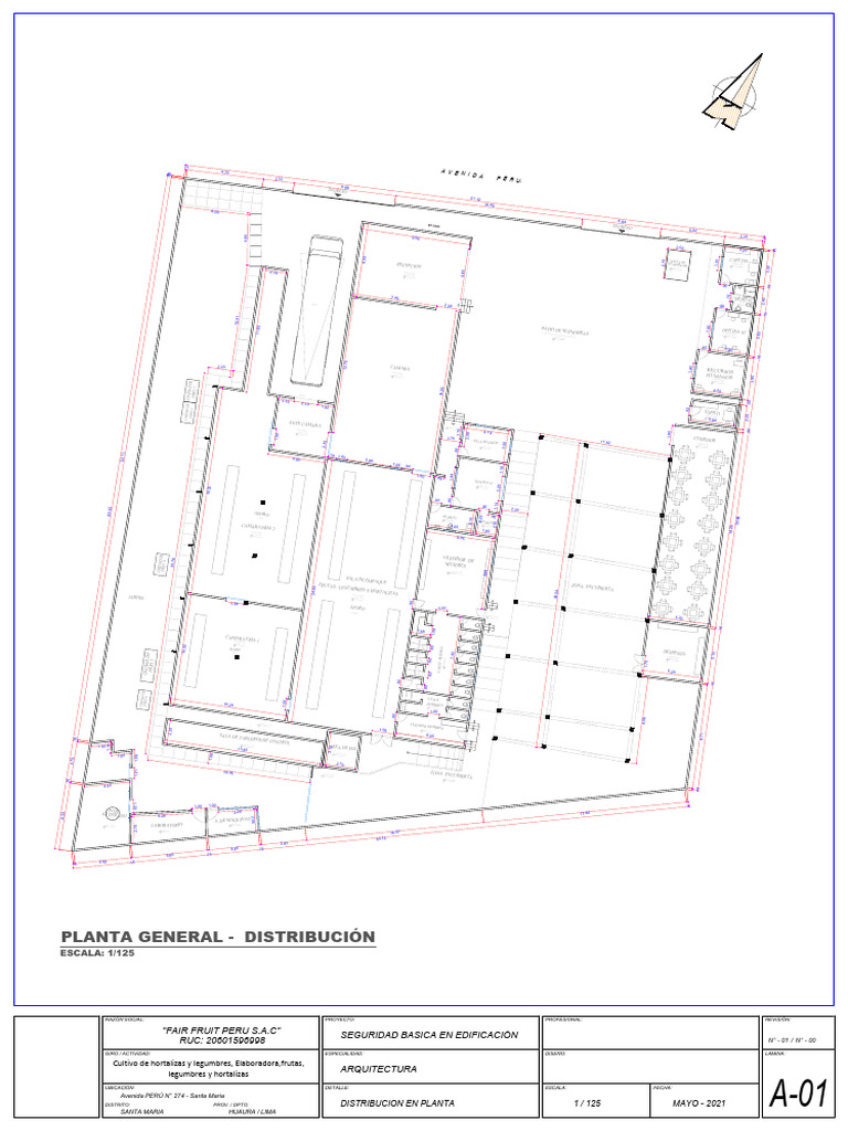 Planta General - Distribucion | PDF