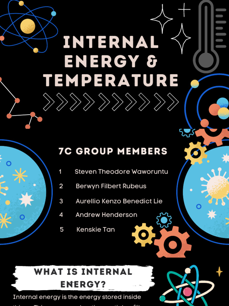 Internal energy & Temperature Presentation | PDF