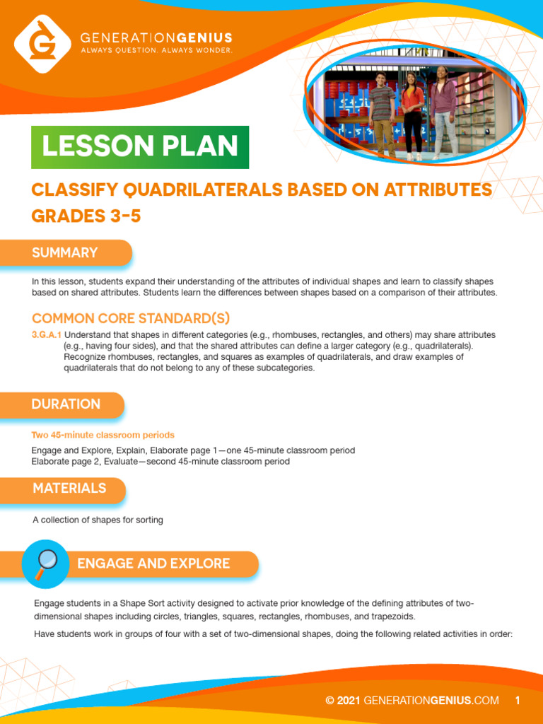 GG_Classify-Quadrilaterals-Based-on-Attributes_LP-1 | PDF