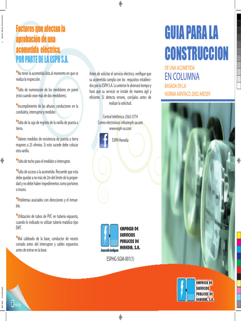 ESPH Detalle Acometida | PDF