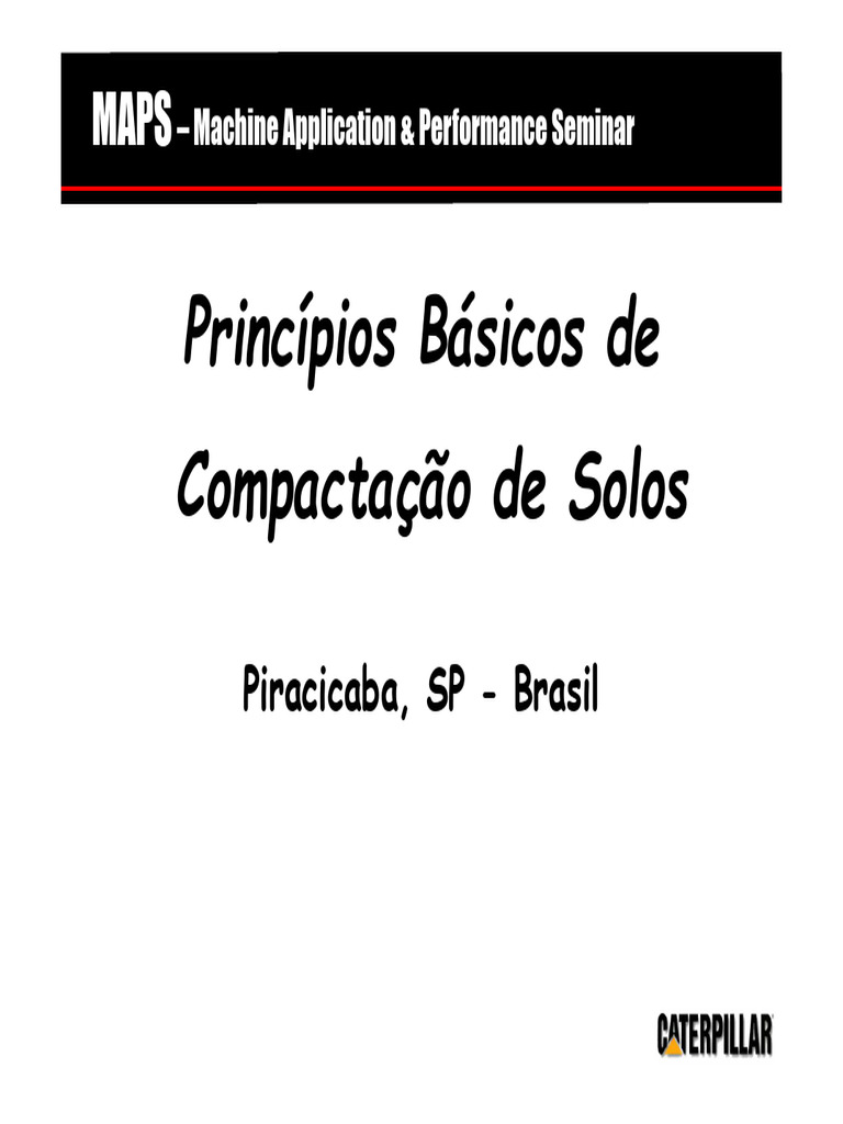Principios de Compactacao - MAPS - Port - Modo de Compatibilidade | PDF ...