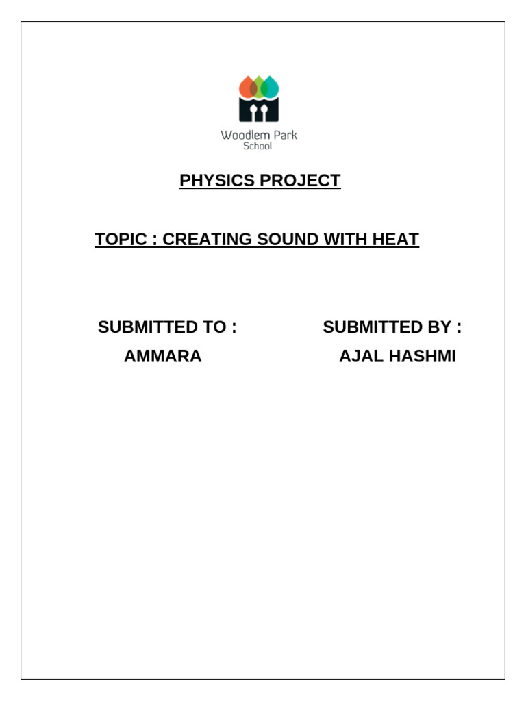 Physics Project | PDF