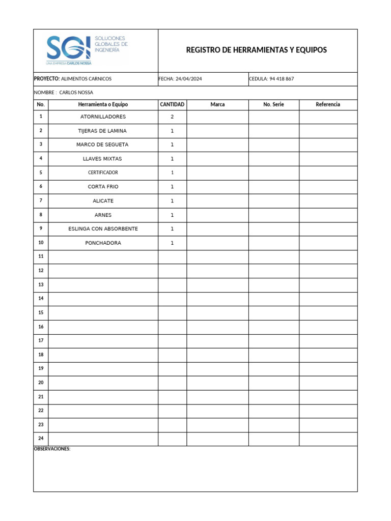 Fto Herramienta Alli | PDF