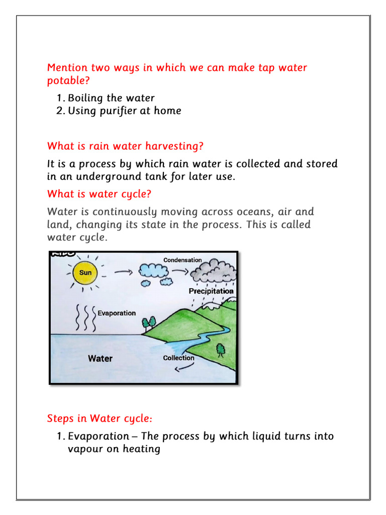 Water CW | PDF