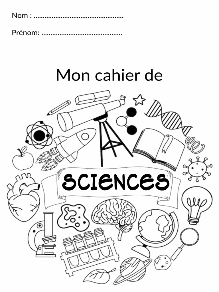 Page de Garde Sciences | PDF