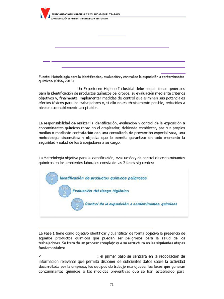 Unidad 3 - Ehys | PDF | Seguridad y salud ocupacional | Ventilación ...