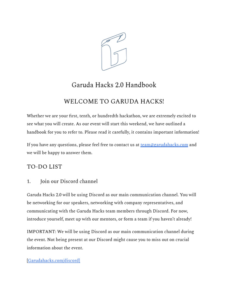 Garuda Hacks Pdf