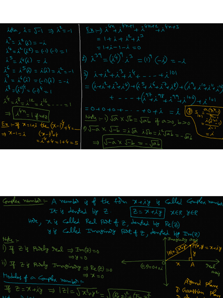 Complex Numbers-1 | PDF