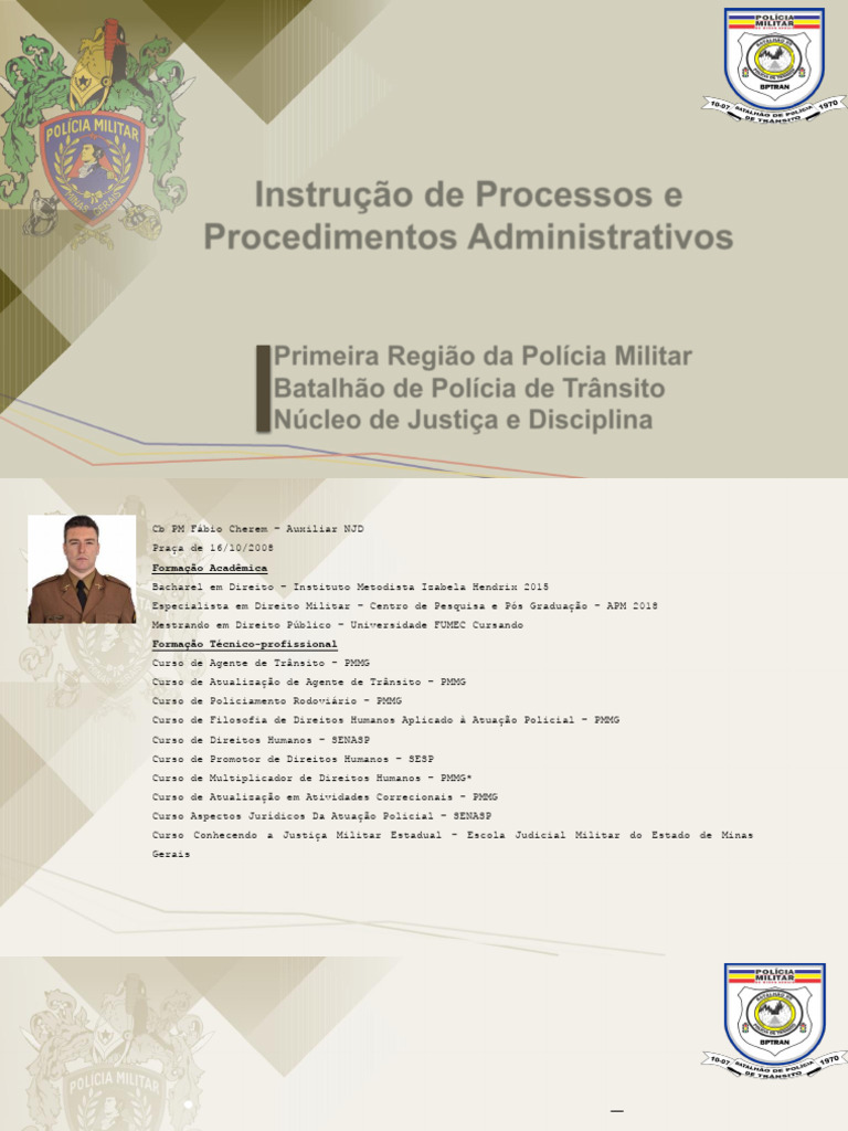 Instrução Processos e Procedimentos Administrativos-Investigatórios V2 ...