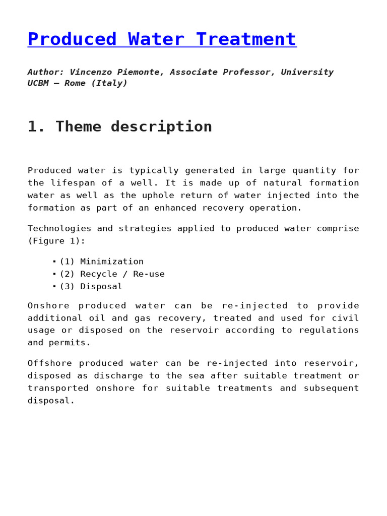 Step Produce Water | PDF