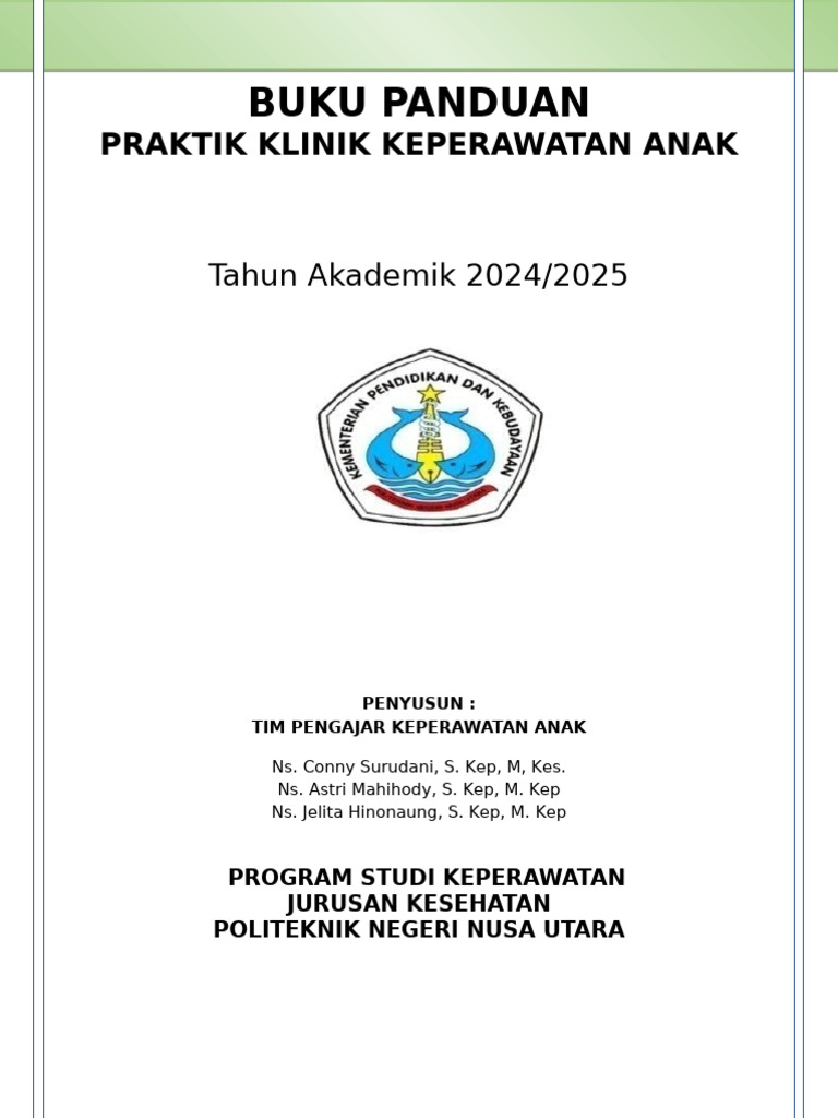 Edited Buku Panduan PKK Anak 2024 | PDF