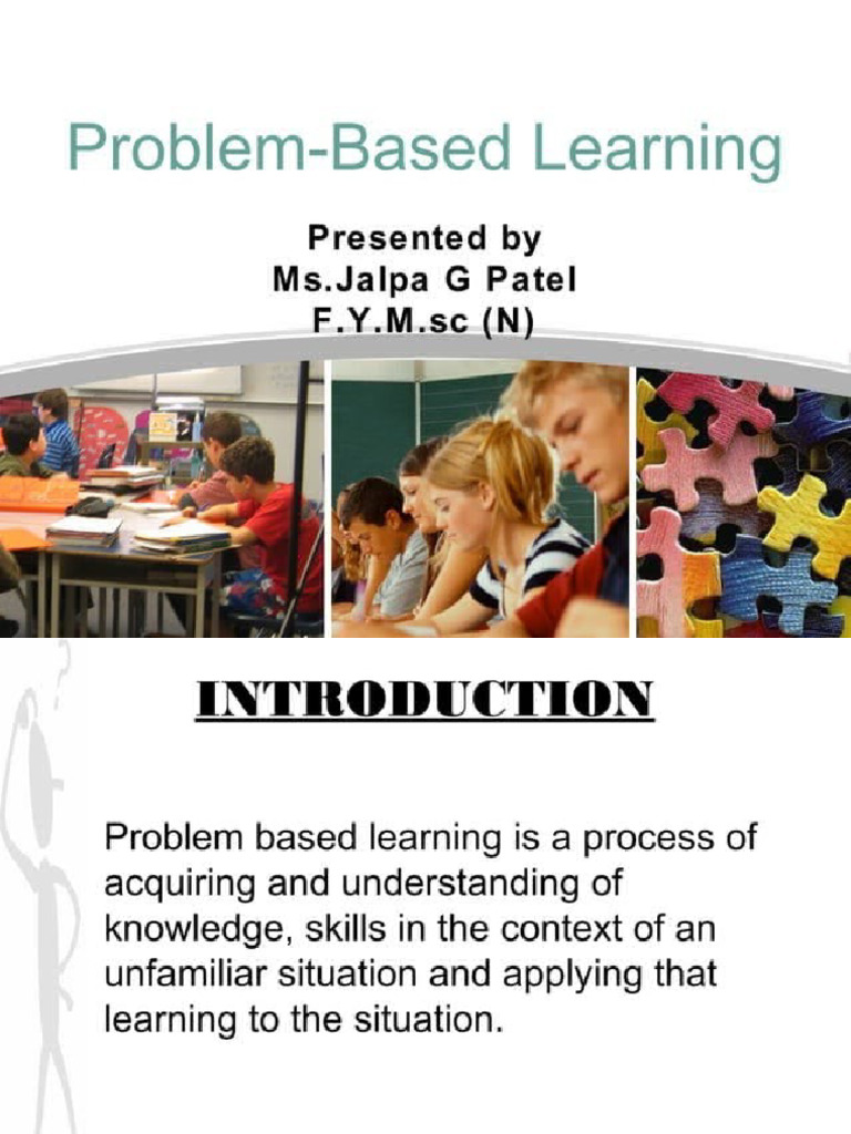 Stle 101 Unit 2 Lesson 2 Problem Based Learning | PDF