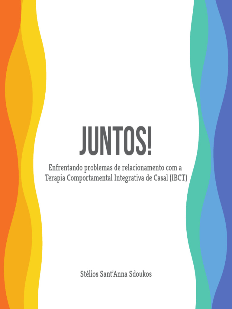 Cartilha Enfrentando Problemas de Relacionamento Com A Terapia ...