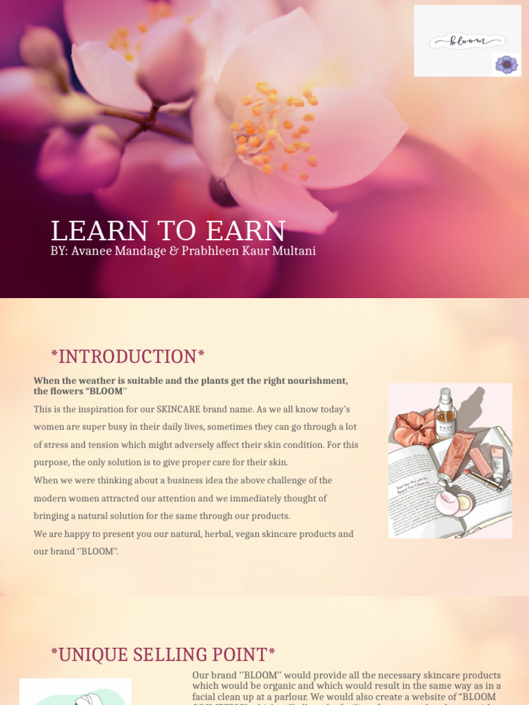 Learn To Earn | PDF