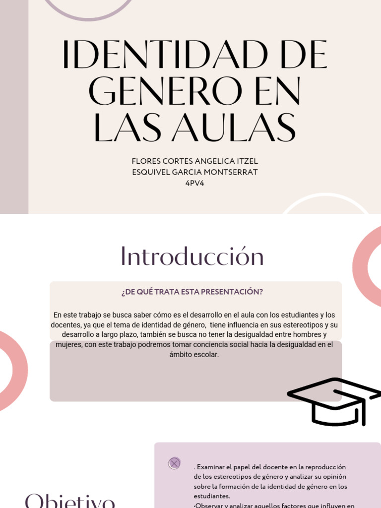 Presentación Identidad de Genero | PDF