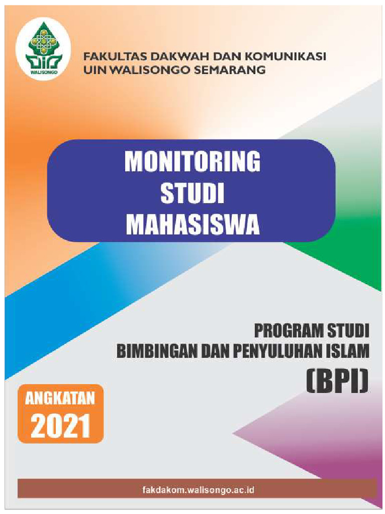 Buku Monitoring Studi Mhs BPI-2021-1 | PDF