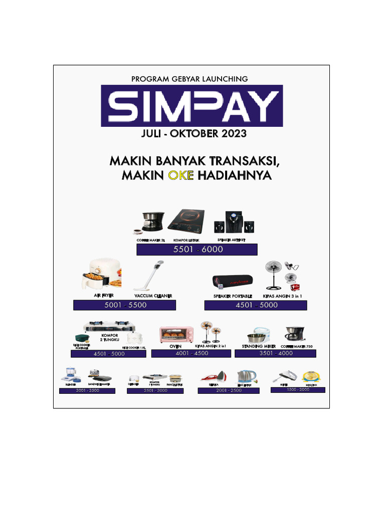 Brosur Program Hadiah | PDF