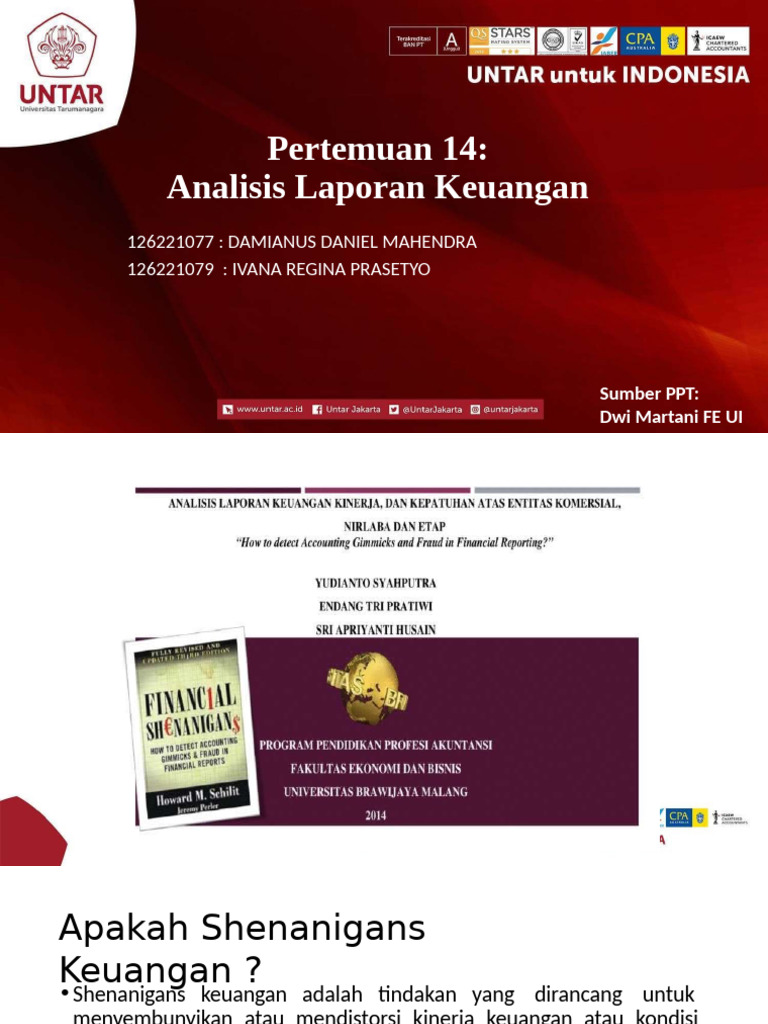 Pertemuan 14 - Analisis Laporan Keuangan | PDF