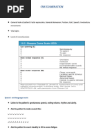 Lower Limb Neurological Examination OSCE Checklist Geeky Medics | PDF | Human Leg | Neurology