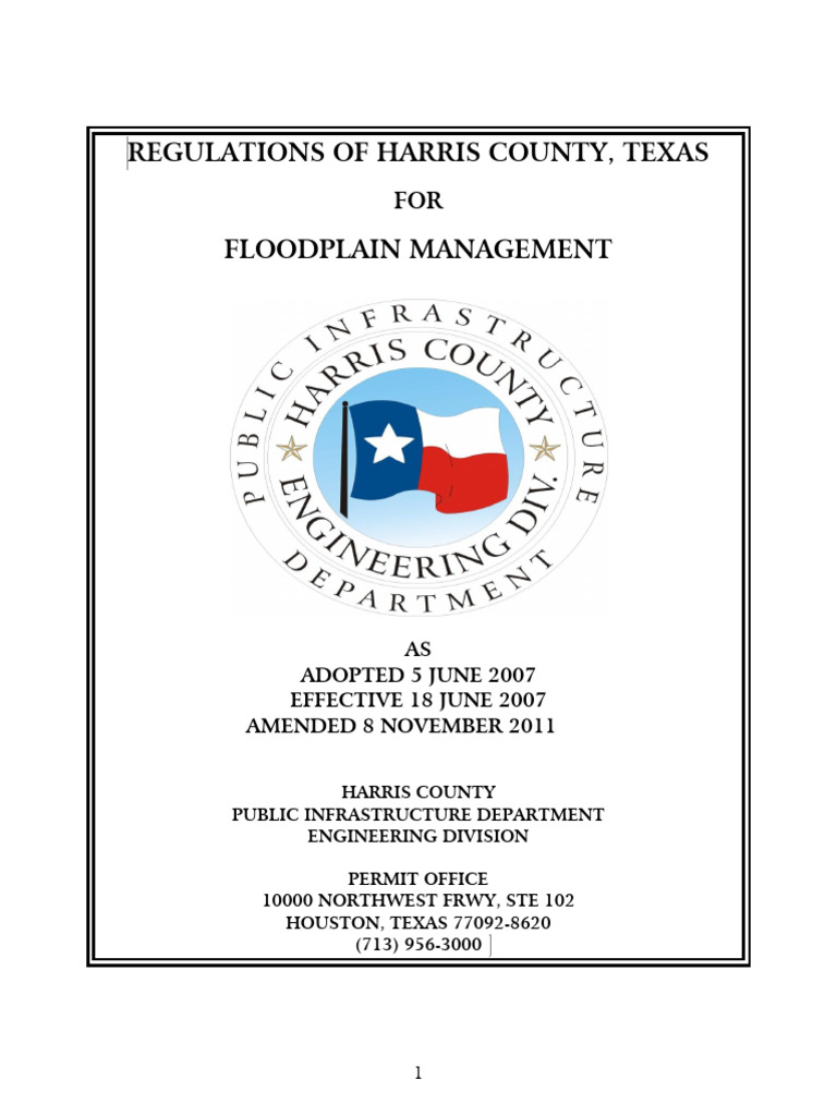 Harris_Floodplain_Regulation | PDF