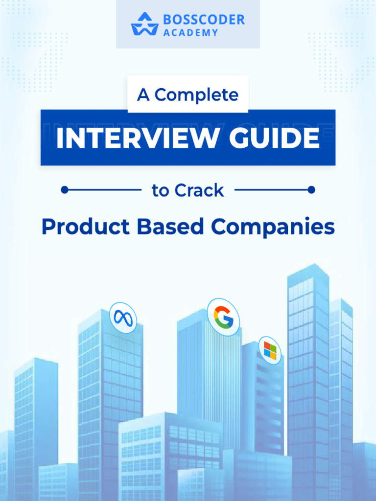 Interview Guide for Product Based Companies 1718772403 | PDF