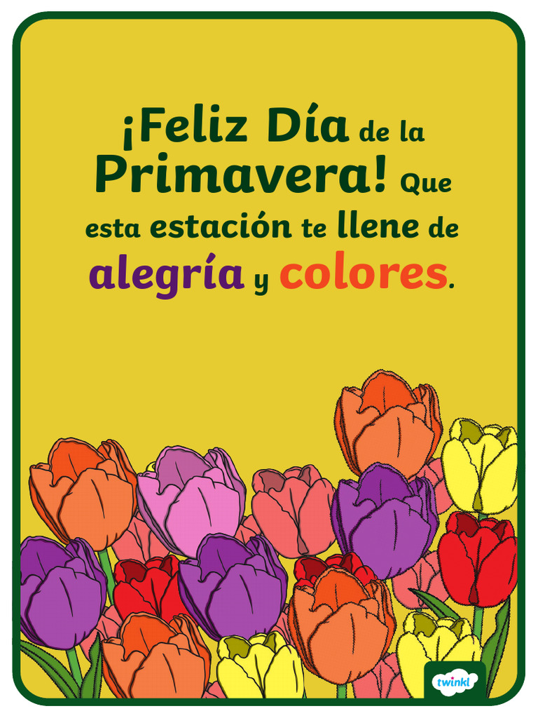 Frases de La Primavera | PDF