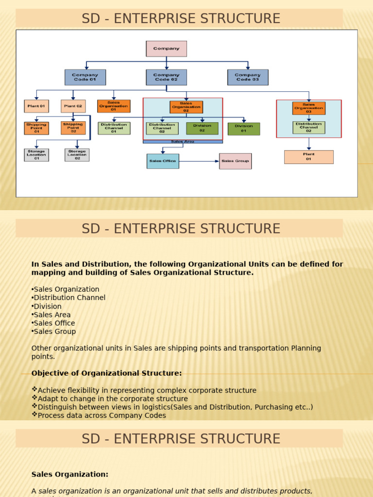 02 Enterprise Structure SD | PDF