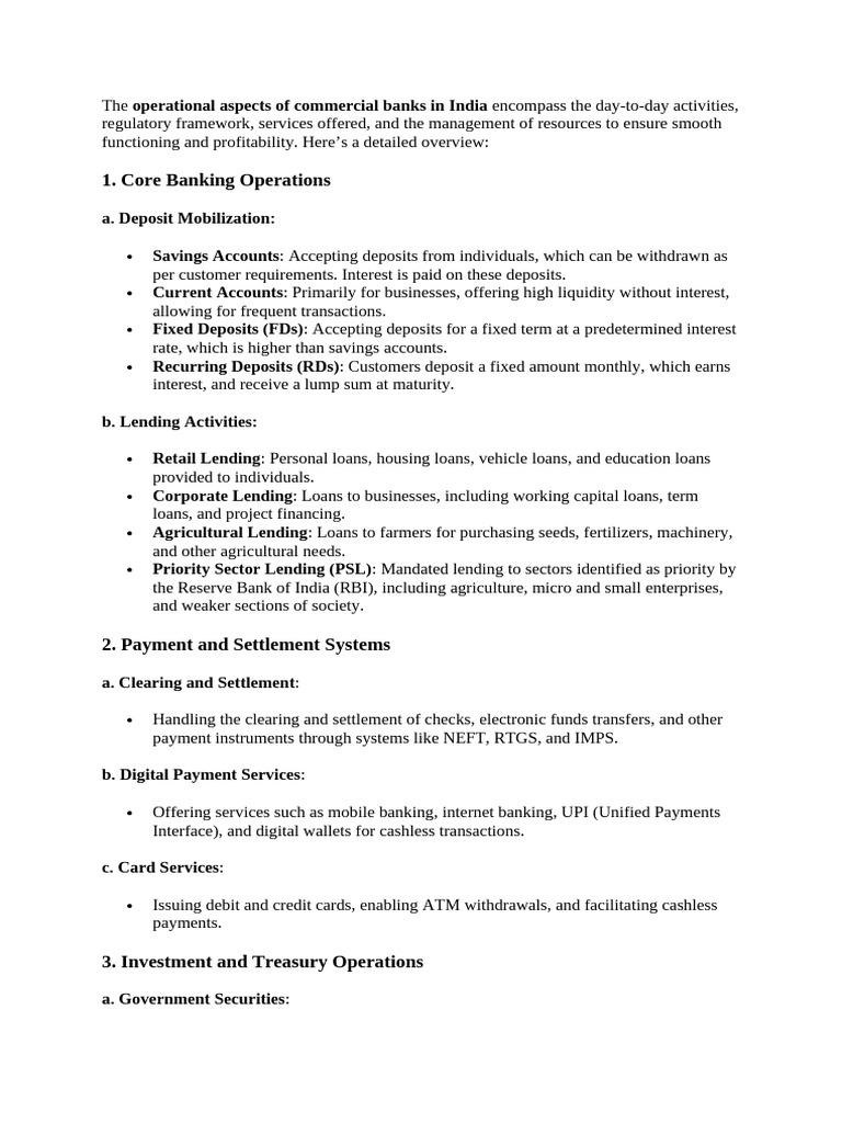 Banking Operations Unit 2 | PDF | Cheque | Finance & Money Management