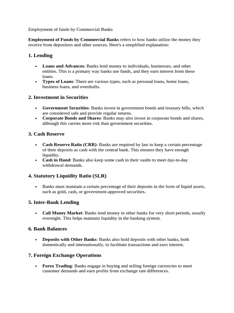 Banking Operations Unit 4 | PDF | Securities (Finance) | Stocks
