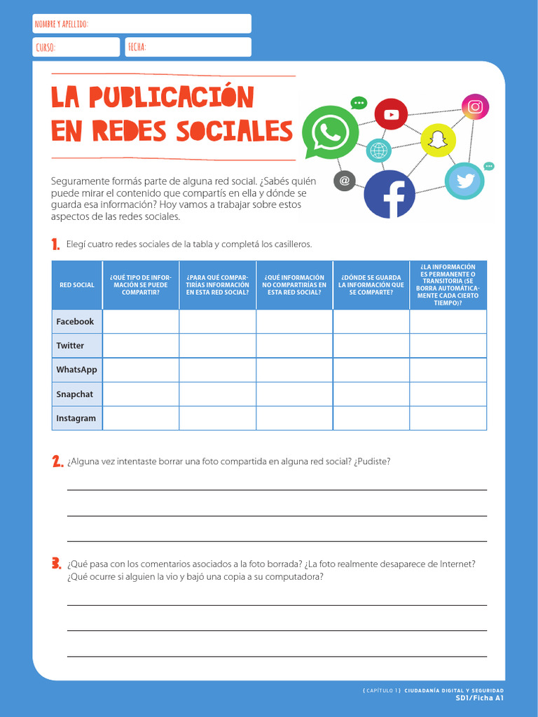 Ciudadanía Digital y Redes Sociales | PDF