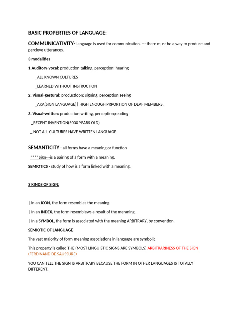 BASIC-PROPERTIES-OF-LANGUAGE | PDF