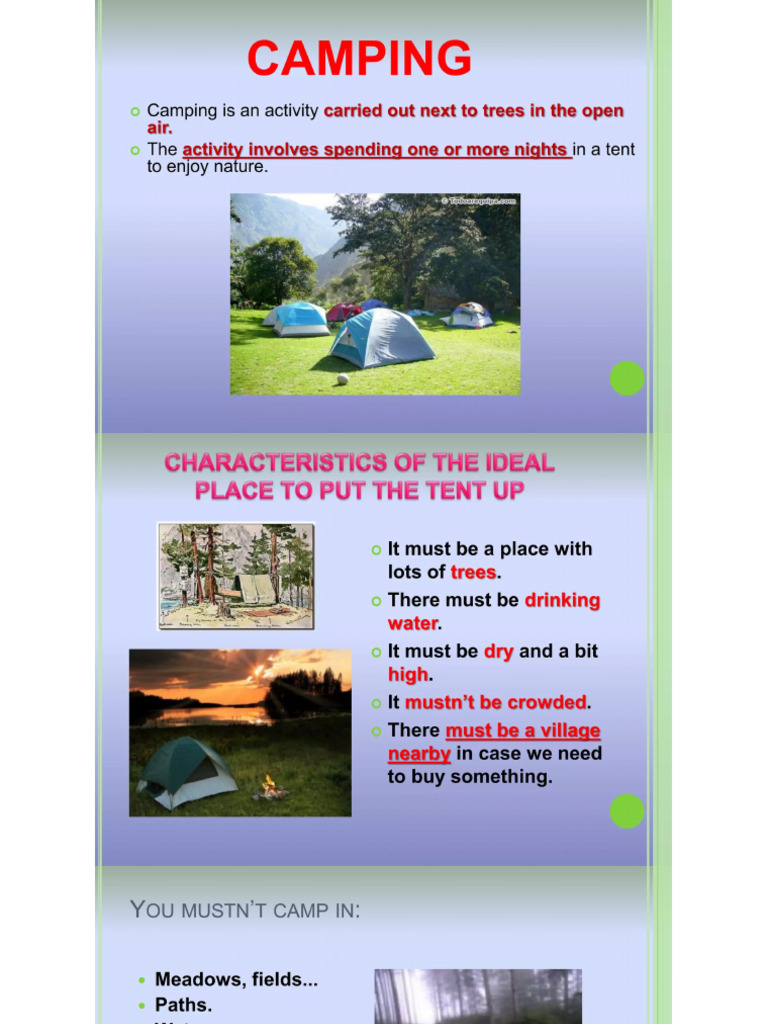 Camping | PDF