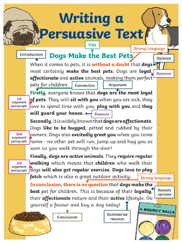 Persuasive About Pets | PDF