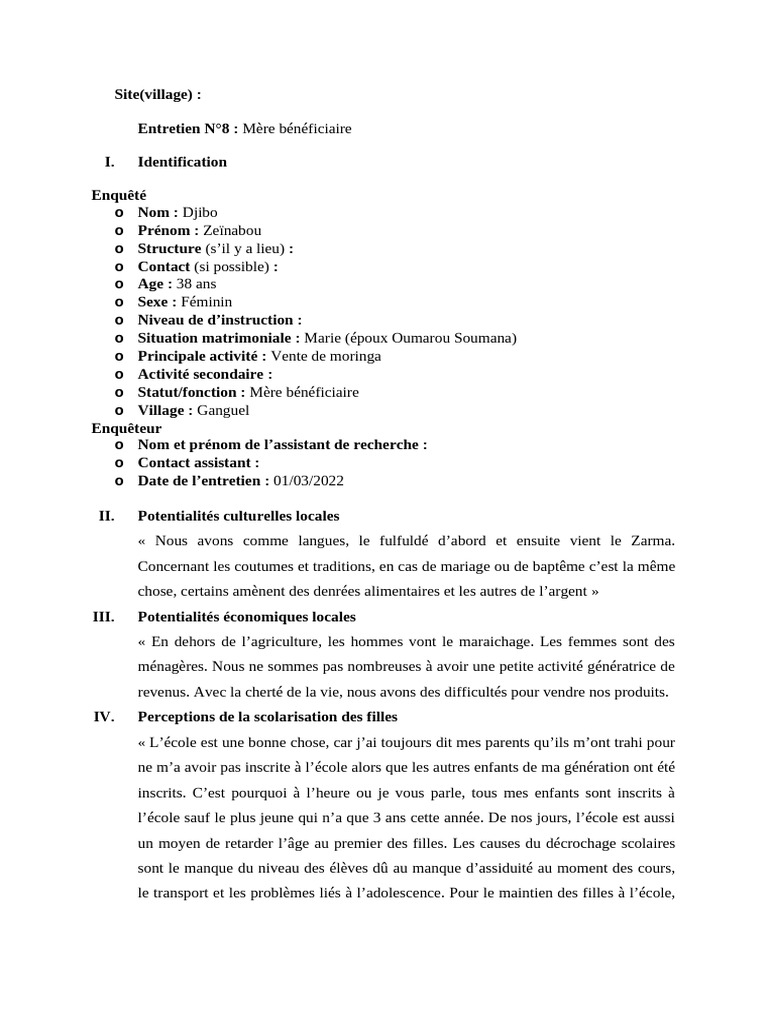 Zeinabou Djibo | PDF