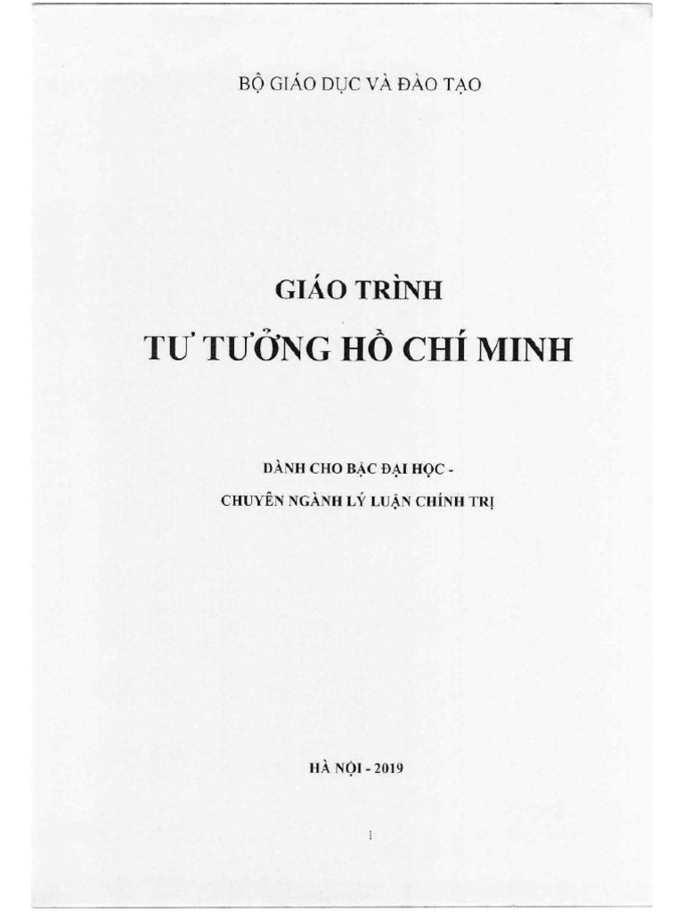 Tư Tư NG H Chí Minh | PDF