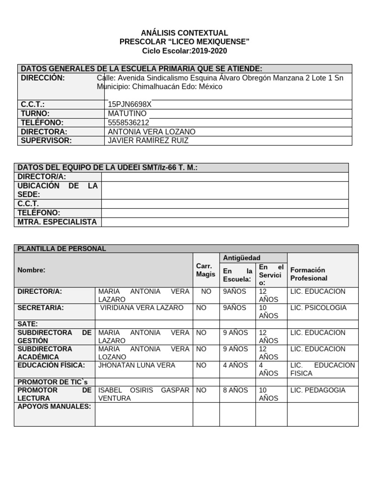 Analisis Contextual | PDF